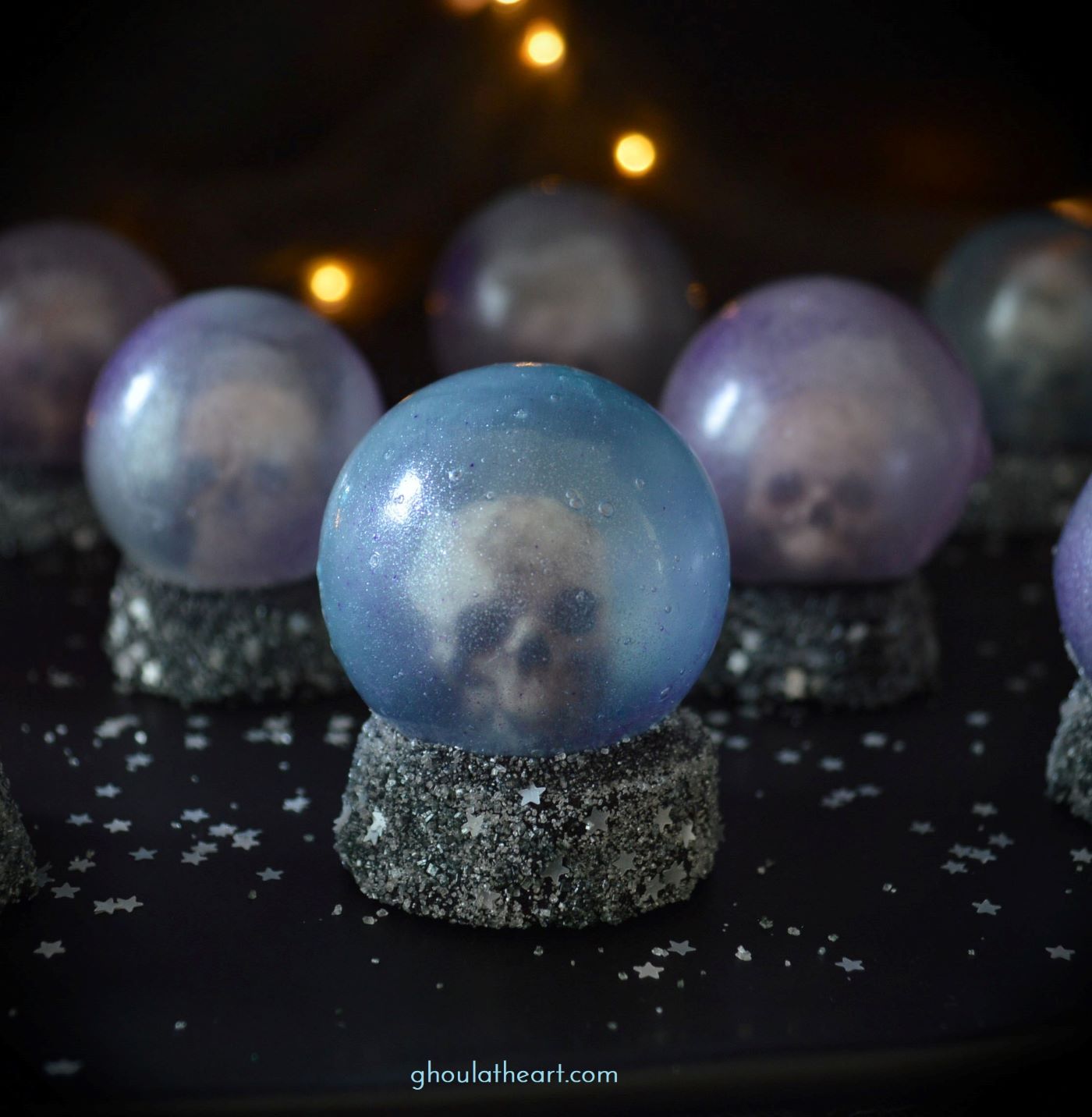 Crystal Ball Cookies - Ghoul at Heart