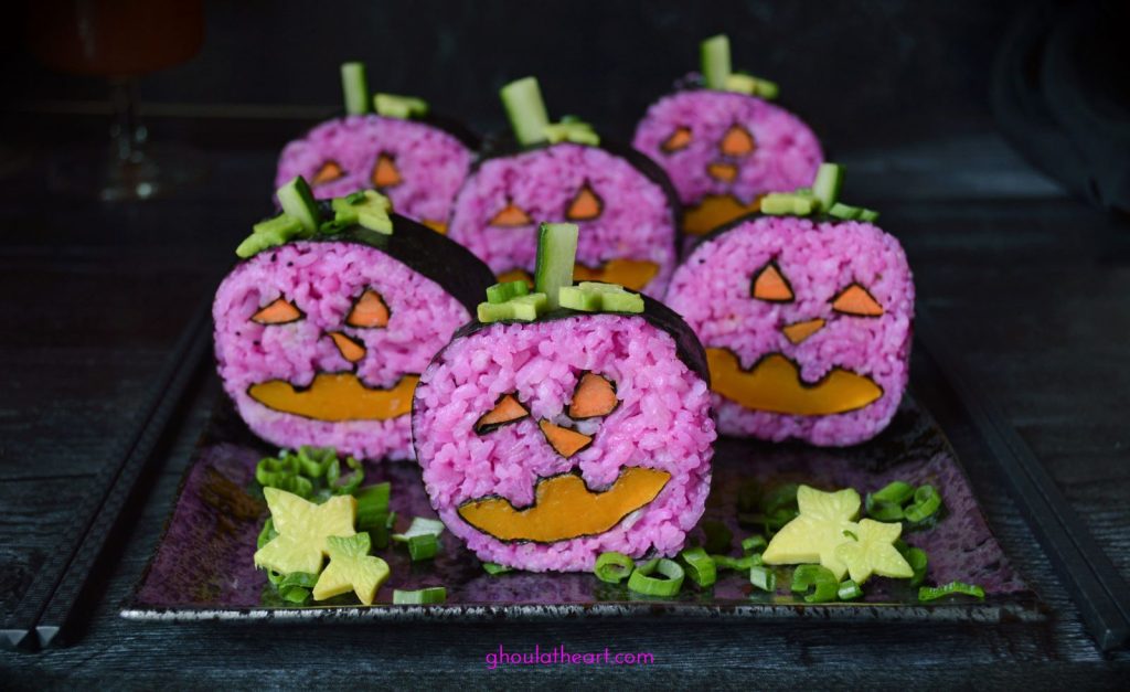 Pink-o-lantern Sushi – Ghoul at Heart