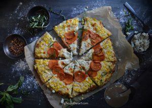Candy Corn Pizza – Ghoul at Heart