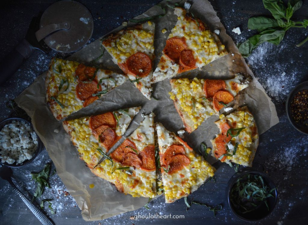 Candy Corn Pizza – Ghoul at Heart